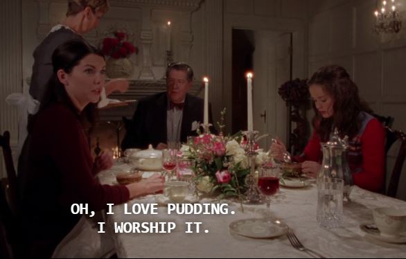 Worship pudding – The Annotated Gilmore Girls